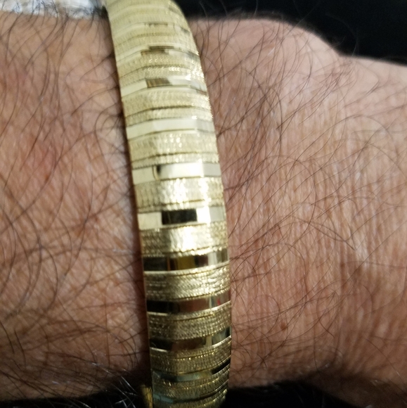 Technibond | Jewelry | Technibond Gold Plated Silver Bracelet | Poshmark